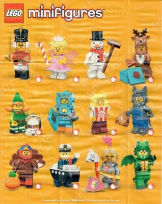 Lego Minifigure Series 23 - check list, check sheet, tick list | eBay UK