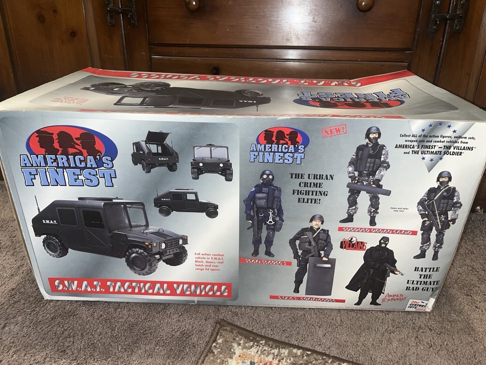 ULTRA RARE 21st Century 1:6 Americas Finest SWAT Tactical Humvee ...