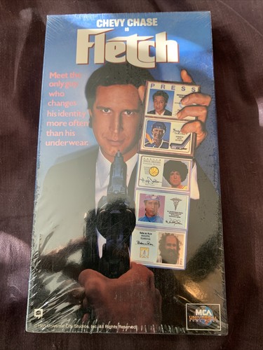 Fletch (VHS, 1985), Chevy Chase, Brand New Sealed | eBay