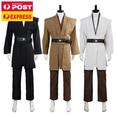Star Wars Cosplay Costume Jedi Sith Anakin Skywalker Obi Kenobi Suit ...