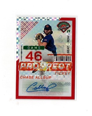 2024 Panini Prospect Edition Chase Allsup #75 Red Prizm Auto /99 | eBay