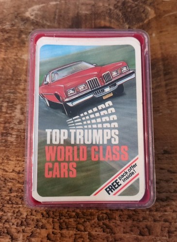 Top Trumps World Class Cars 1979 Dubreq Vintage Card Game 32 Playing ...