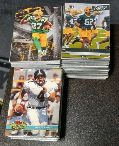 Lot of 250+ all different Green Bay Packers cards, 24 Inserts, Love ...