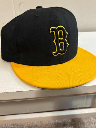 Boston Baseball Hat with Black&Yellow, Bruins Colors. 7 1/2 | eBay