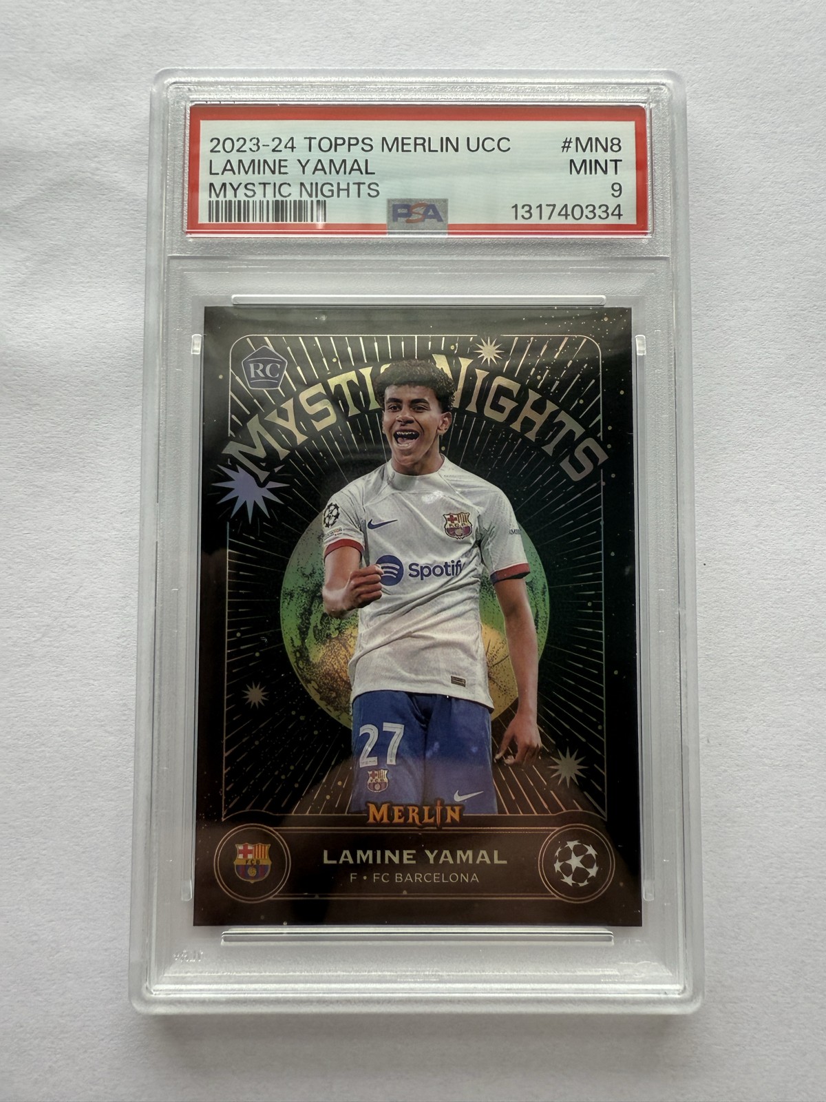 2023-24 Topps Merlin Uefa Club Competitions - Mystic Nights