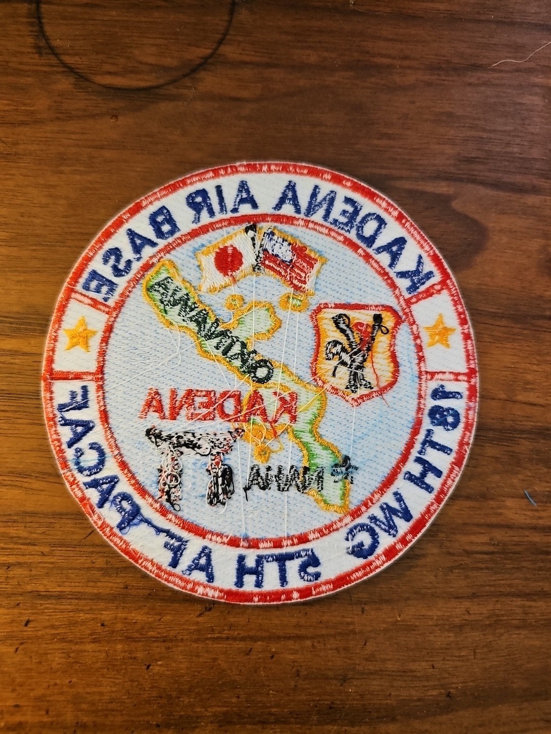 USAF BASE PATCH, KADENA AIR BASE, JAPAN, 18TH WG, 5TH AF, PACAF | eBay