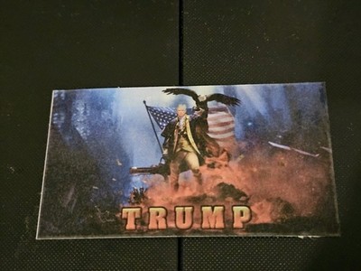 Trump Sticker Founding Father with Bald Eagle | eBay