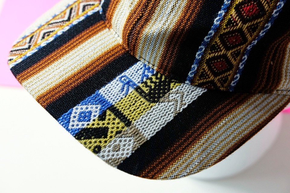 Bohemian Style Baseball Hat Boho Hippie Tribal Reggae Geometry Snapback ...