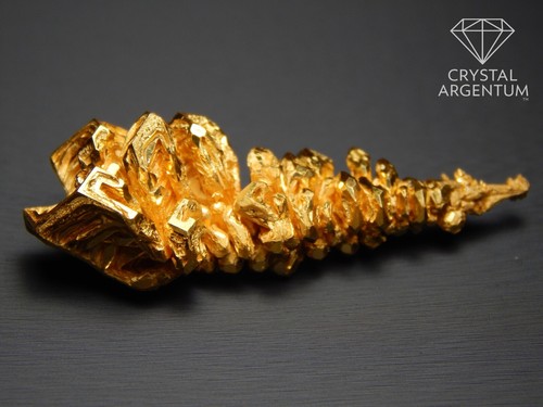 17 Grams Crystalline Silver Nugget G.P + Stand And Gift Box- Crystal ...