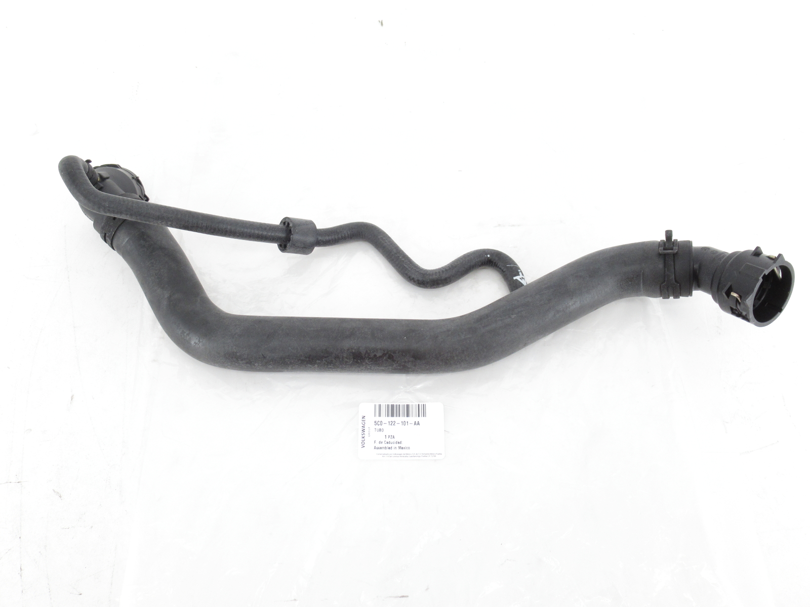 Genuine OEM Volkswagen 5C0-122-101-AA Upper Radiator Coolant Hose | eBay