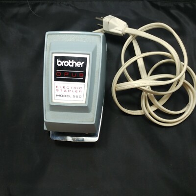 Brother Opus Model 550 Electric Stapler Tested Working | eBay