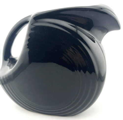 Fiesta Disk Pitcher Black 2 Quart Water by Homer Laughlin Fiestaware ...