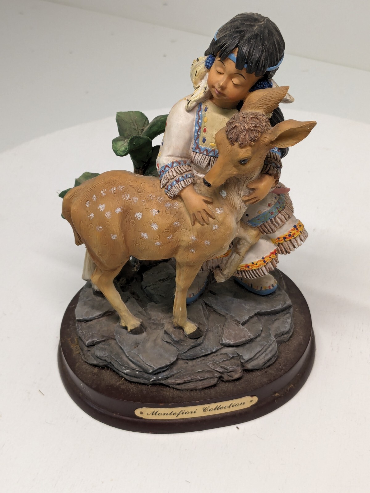 Montefiori Collection - Girl And Bambi - Figurine - Used - Free ...