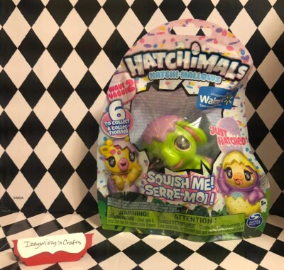 Hatchimals Hatchi-Mallows Green Hatching Elephant Squishy Wave 2 New ...