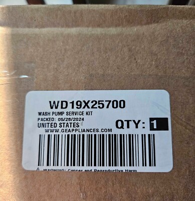 New Genuine OEM GE General Electric Dishwasher Circulation Pump ...