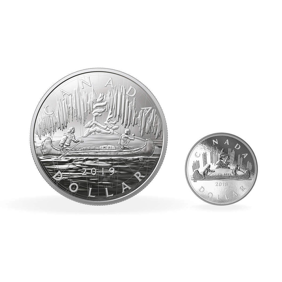 2019 Royal Canadian Mint Coin Lore: Back to Concept - Pure Silver 2 ...