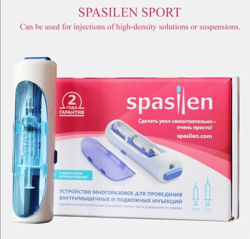 SPASILEN SPORT Automatic Injector Medical Device Easy to do an ...