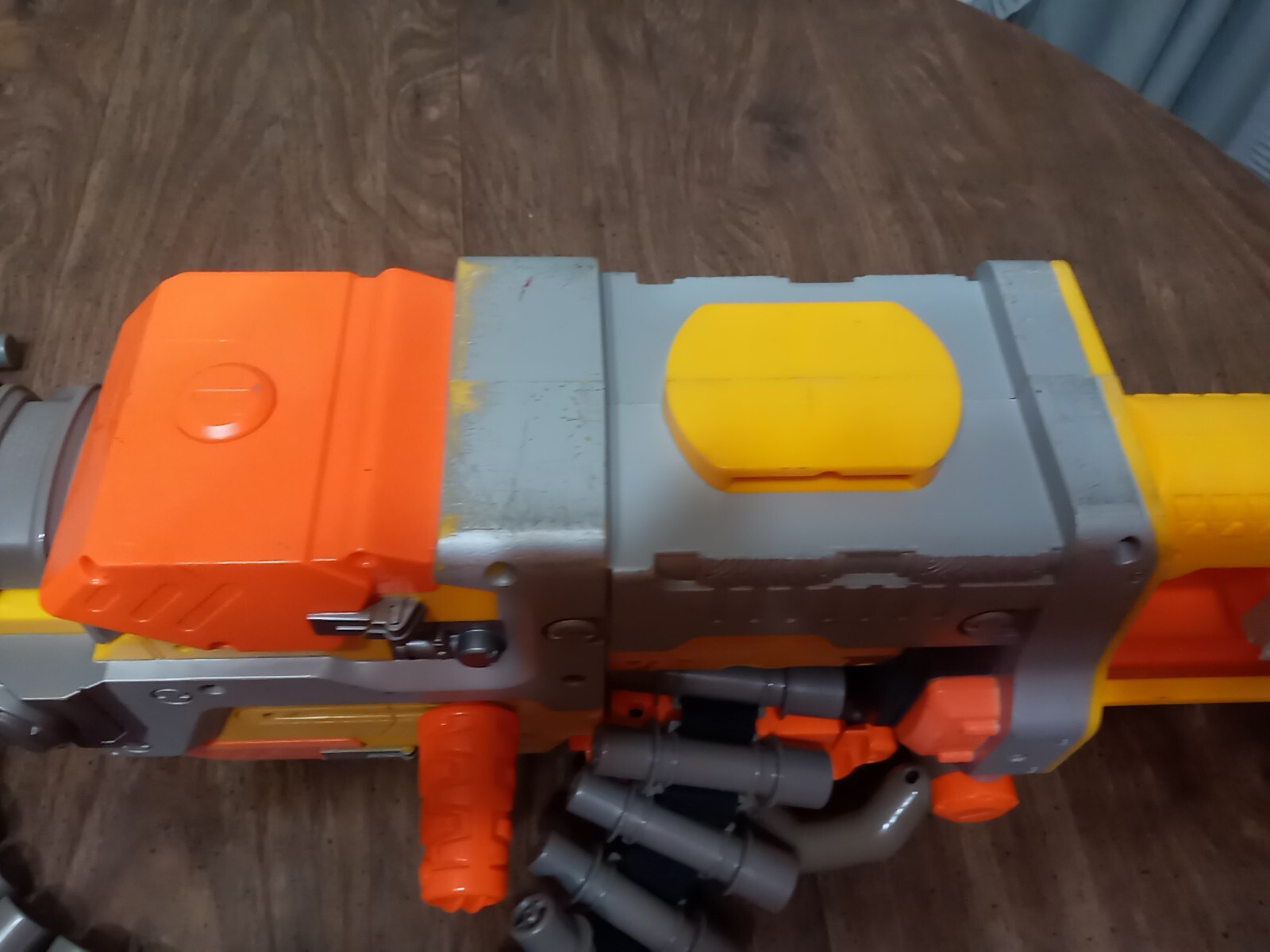 NERF Vulcan Ebf-25 N-strike Gun 6 Ammo Dart Belts Machine Blaster Team ...