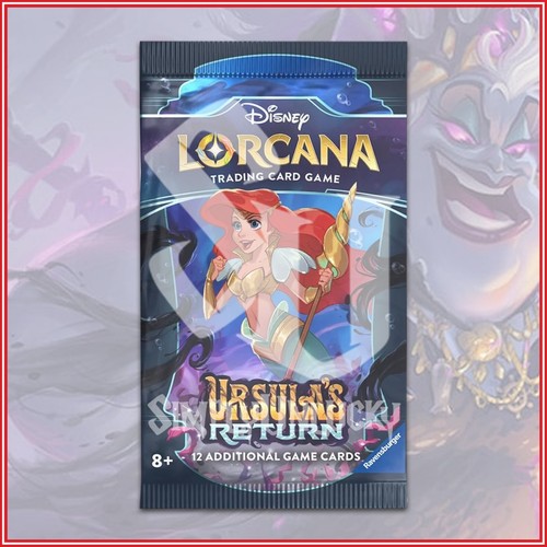 Disney Lorcana TCG: URSULA'S RETURN Booster | FACTORY SEALED Pack | eBay