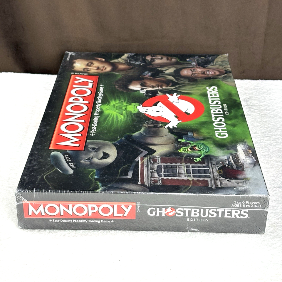 NEW & SEALED! 2016 Ghostbusters Movie Edition Monopoly Board Game NIB ...
