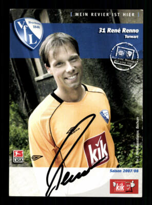 Rene Renno Autogrammkarte VFL Bochum 2007-08 Original Signiert | eBay