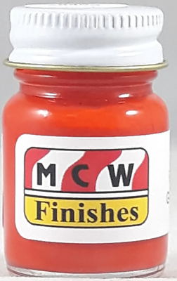 MCW Finishes Poppy Red Enamel Model Paint for Auto | eBay