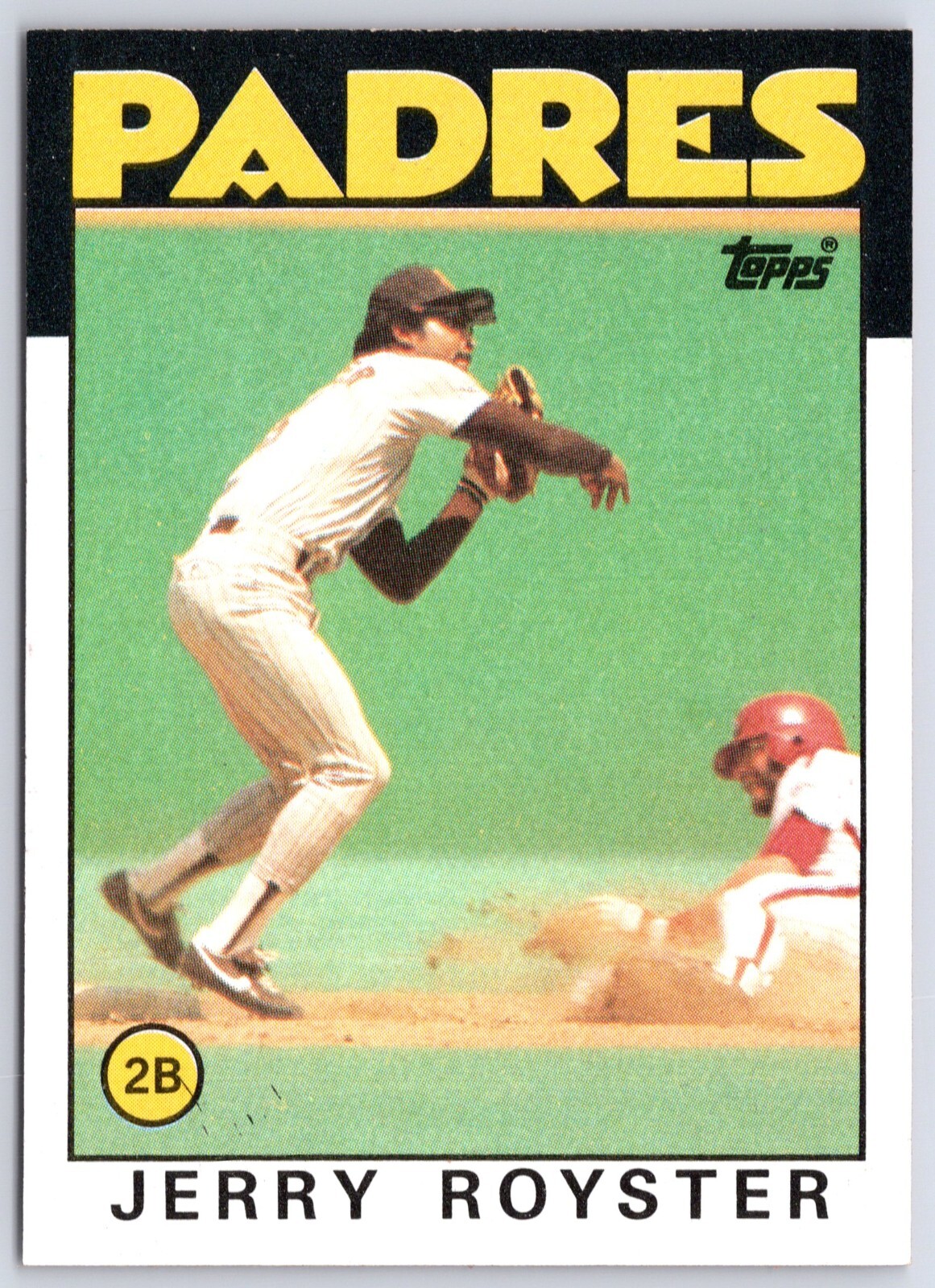 JERRY ROYSTER 1986 TOPPS 86 NO 118 NRMINT+ 55999 | eBay