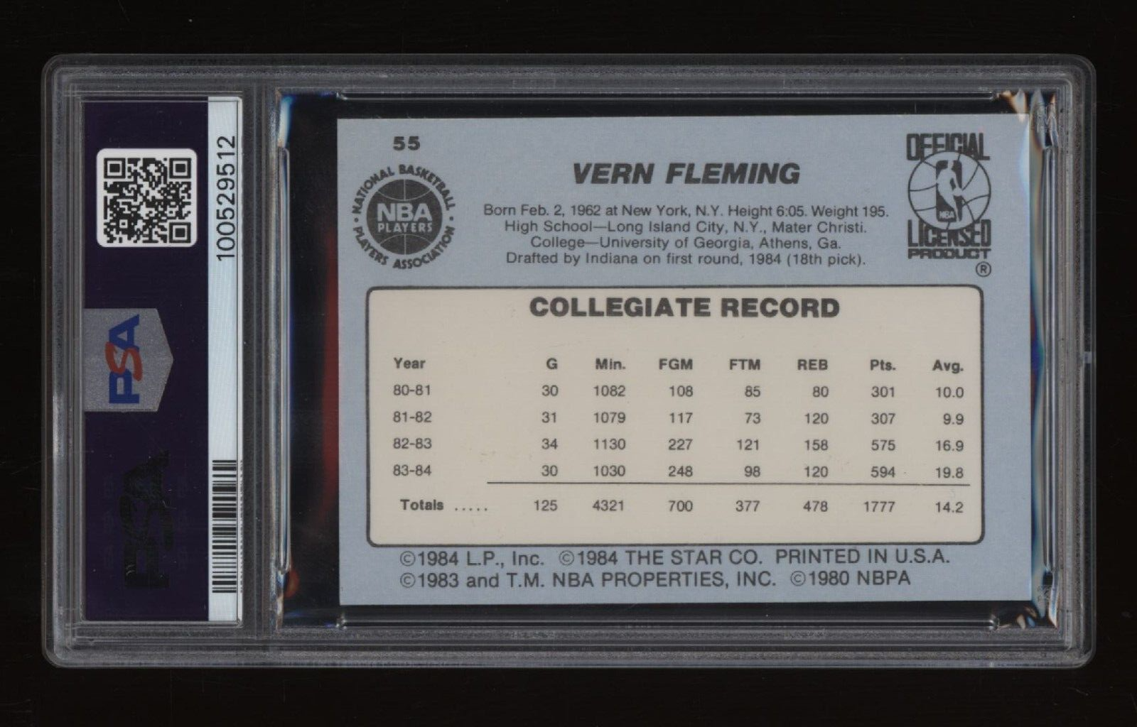 1984-85 Star - Vern Fleming #55 (RC) for sale online | eBay