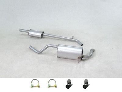MTS Auspuff SET NEU für Renault Modus 1.2 1.4 Mitteltopf + Endtopf ...