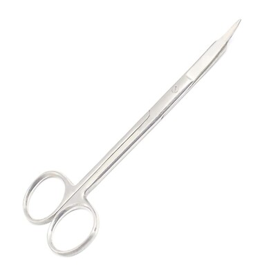 GOLDMANN-FOX SCISSOR, CURVED, BLADE SERRATED, 13CM/5" | eBay