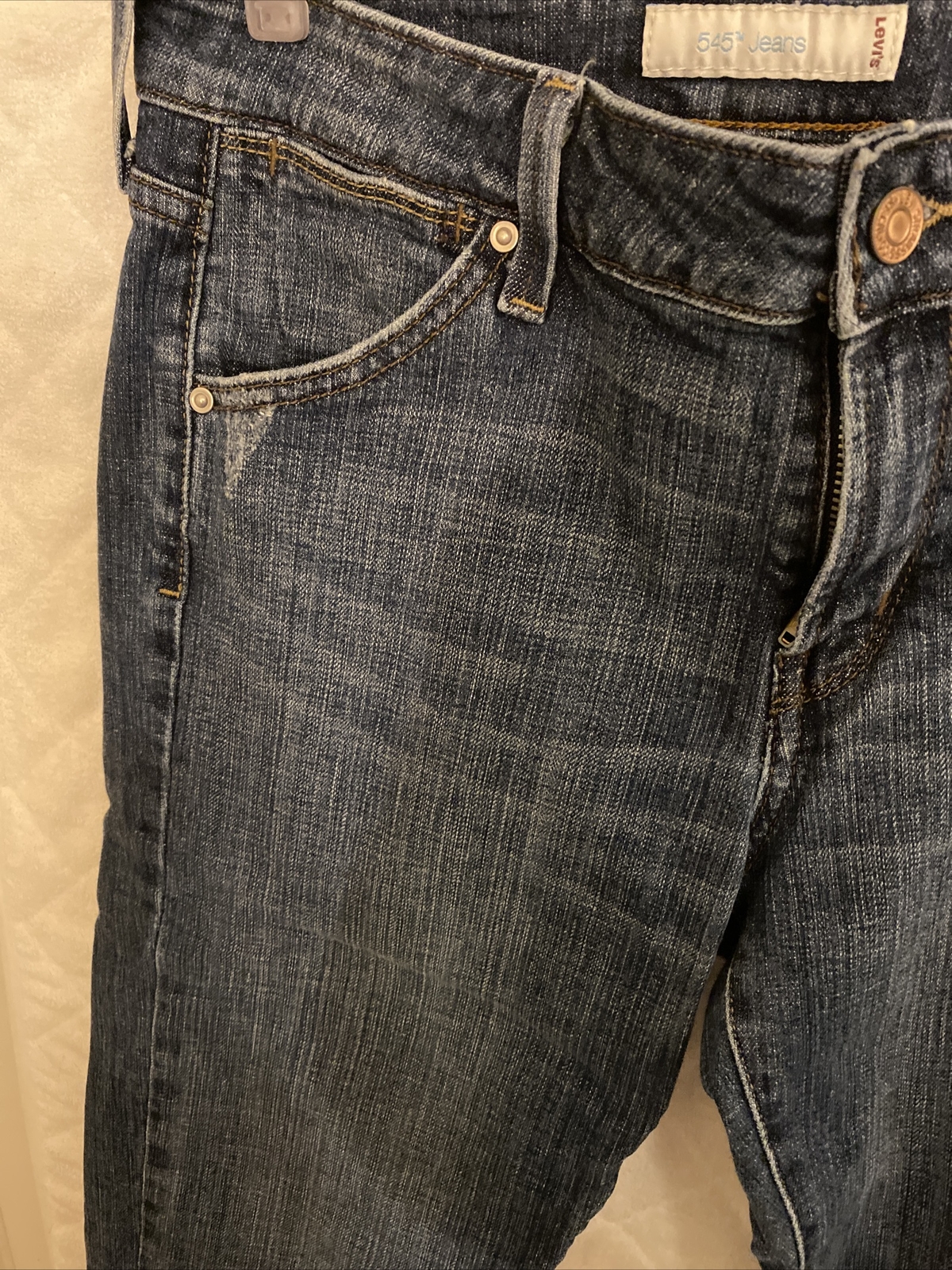 Levi's Women's 545 Denim Capri Cropped Pants Medium W… - Gem