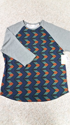 LuLaRoe Black, Jade, Orange & Gray Randy 3XL NWT | eBay