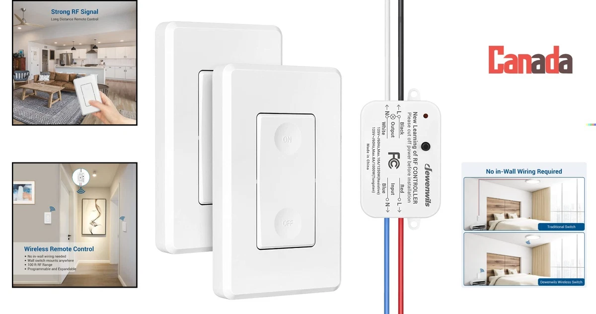 Wireless Ceiling Light Canada | Shelly Lighting