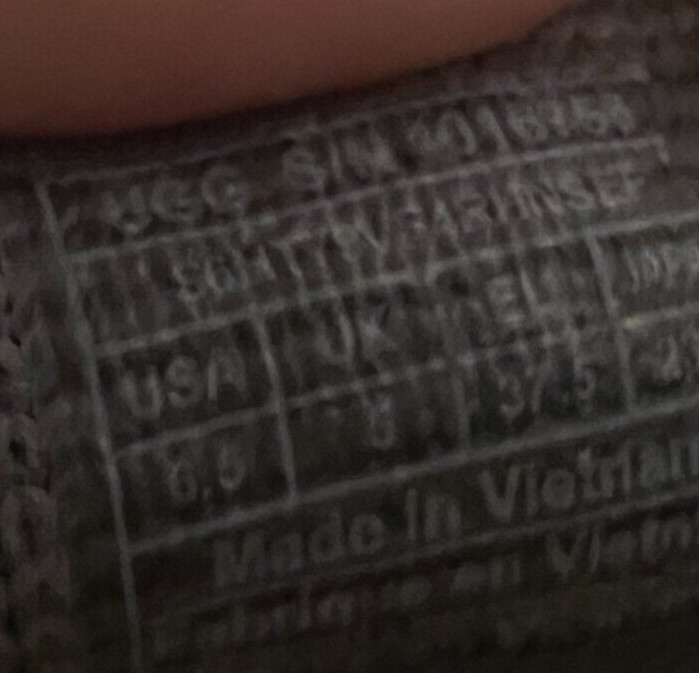 Womens UGG Sammy Gray Knit Slip On Comfort Sneakers S… - Gem