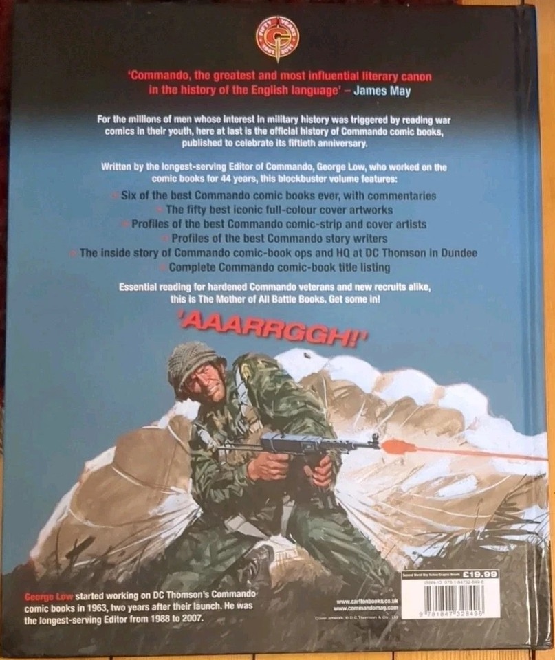 COMMANDO 50 YEARS A HOME FOR HEROES GEORGE LOW (Classic War Comics ...