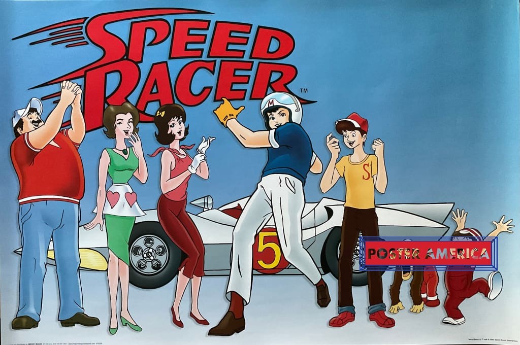 Speed Racer Vintage 2003 Japanese Anime Poster 24 x 36 | eBay