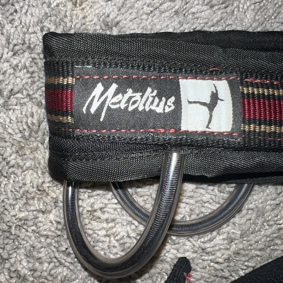 Metolius Safe-Tech Rock Climbing Safety Harness Black Men's Size Small ...