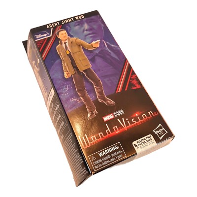 Marvel Legends Series MCU Disney + WandaVision Agent Jimmy Woo FBI ...
