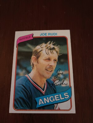 1980 Topps #556 Joe Rudi (NRMT) | eBay