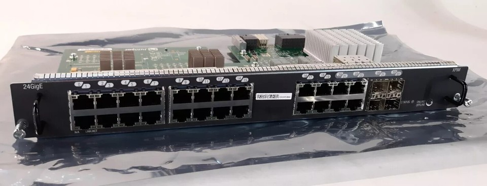 Juniper Networks SRX-GP-24GE 24-Port Gigabit Ethernet Physical ...
