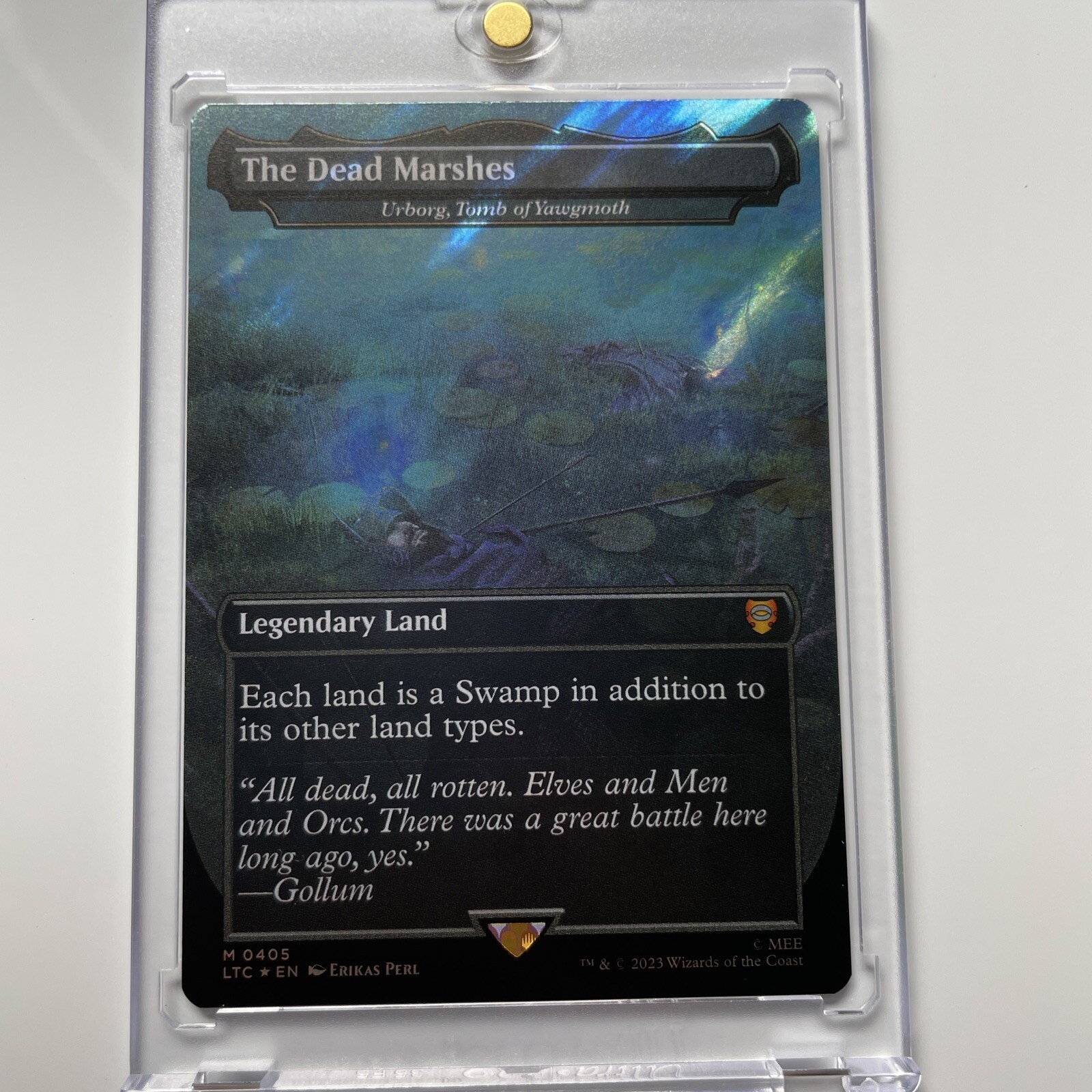 MTG The Dead Marshes FOIL The Lord Of The Rings: Tales Of Middle-Earth ...