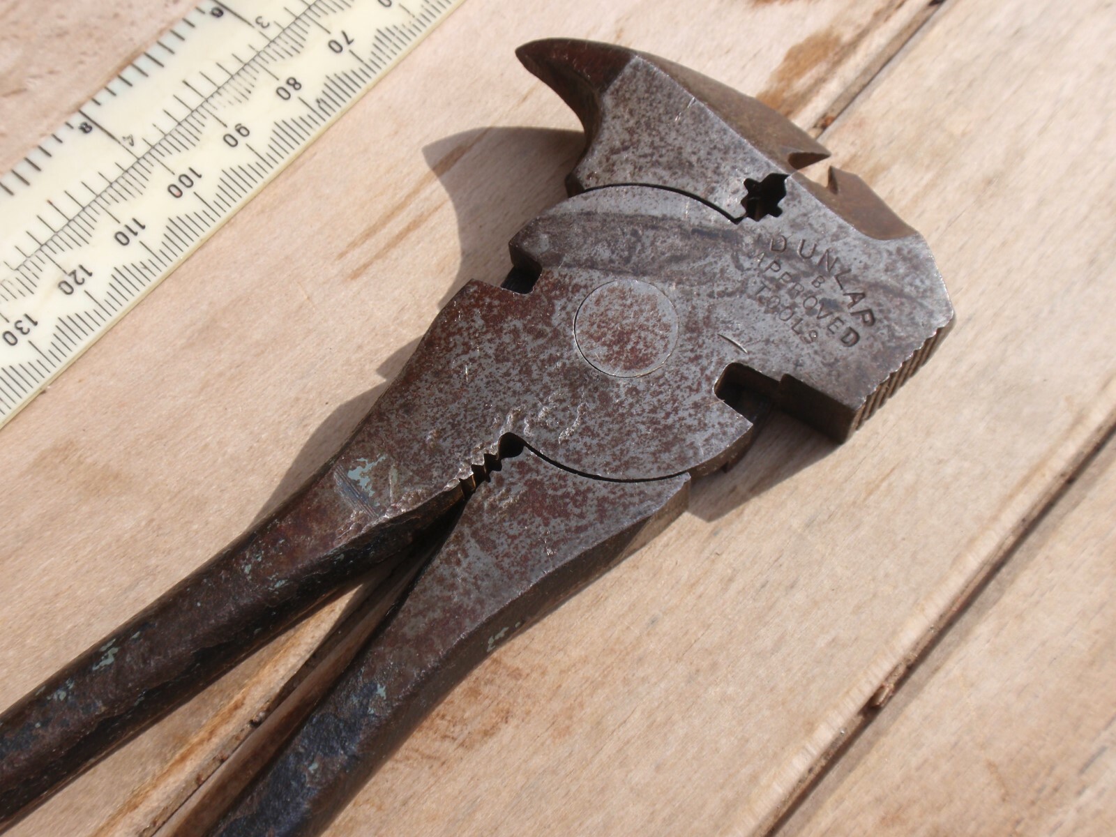 2 ANTIQUE TOOLS DUNLAP MULTI TOOL HAMMER , SNIPPERS .AND PLIERS | eBay