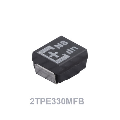 Capacitor SMD 330uF 2V 2TPE330MFB polymer tantalum MacBook kernel panic ...