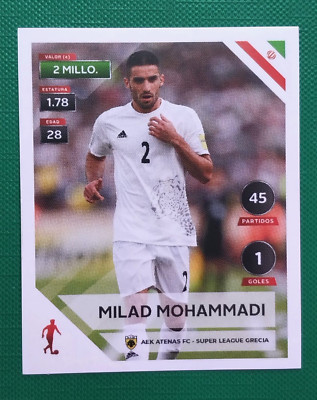 2022 EW Qatar World Cup FIFA #112 MILAD MOHAMMADI Iran Soccer Team ...