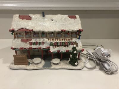 SIMPSONS HAWTHORNE CHRISTMAS VILLAGE SPRINGFIELD RETIREMENT CASTLE | eBay
