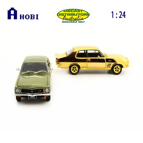 DDA 1:24 Scale Holden LJ Torana Green LJ GTR Gold LJ GTR XU1 1972 ...