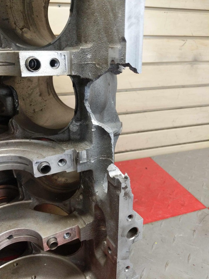 LS7 7.0L Engine Block DAMAGED **For sale for decorative use** | eBay