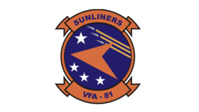 4" us navy vfa-81 fighter squadron sunliners bumper sticker decal usa ...