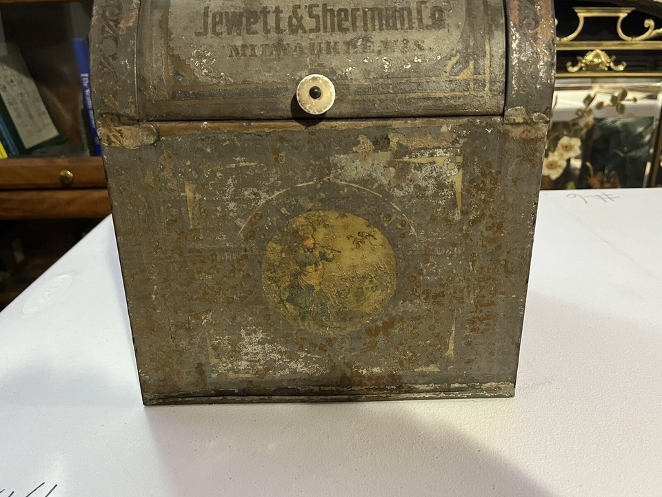 ANTIQUE MERCHANT MILLS JEWETT & SHERMAN CO COUNTER COUNTRY GROCERY ...