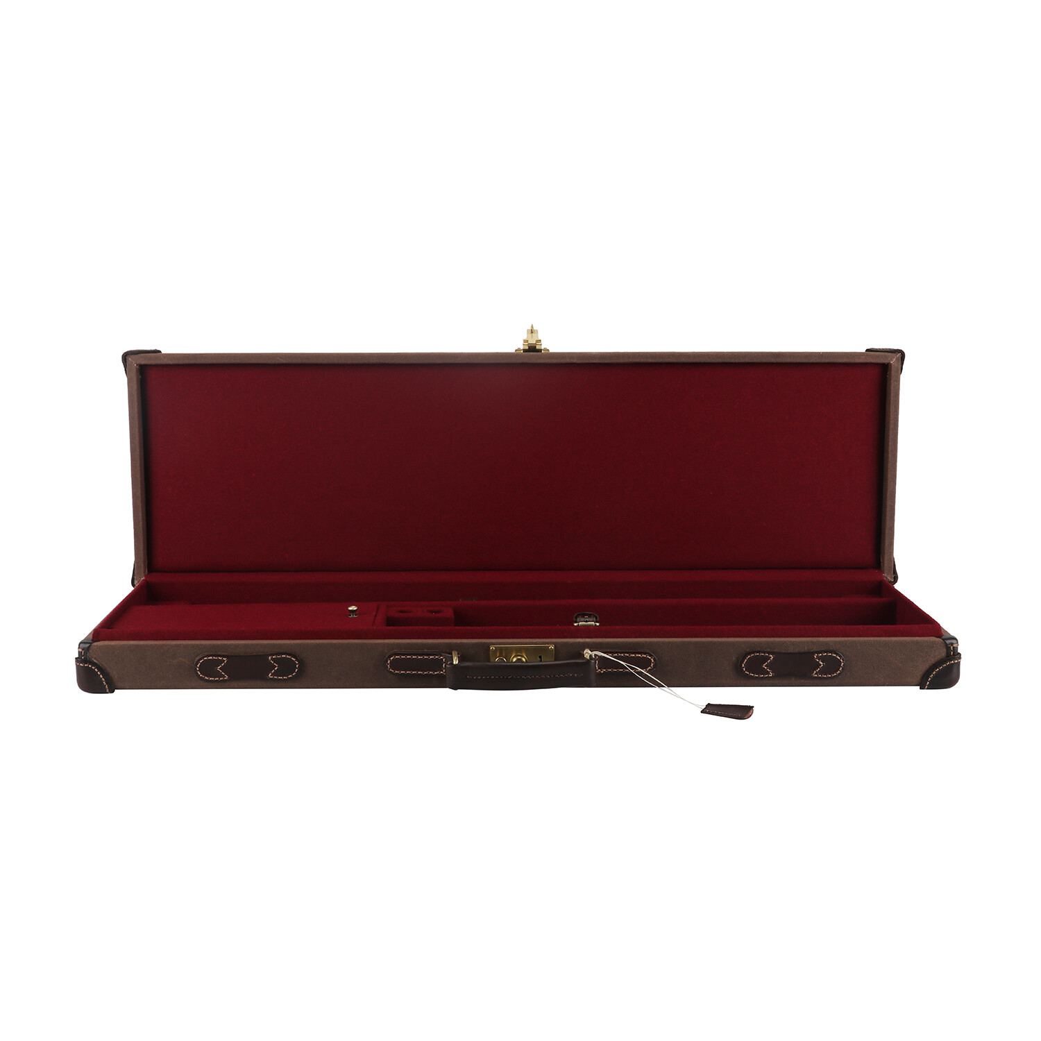 TOURBON Vintage Canvas Shotgun Hard Box Weapon Protect Storage Carry ...